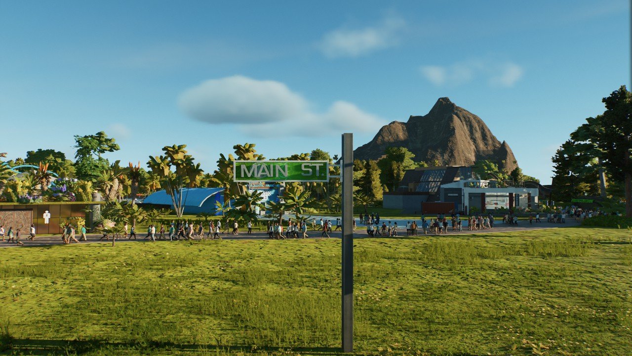 Main Street Street Pole - Workshop - Jurassic World Evolution 3