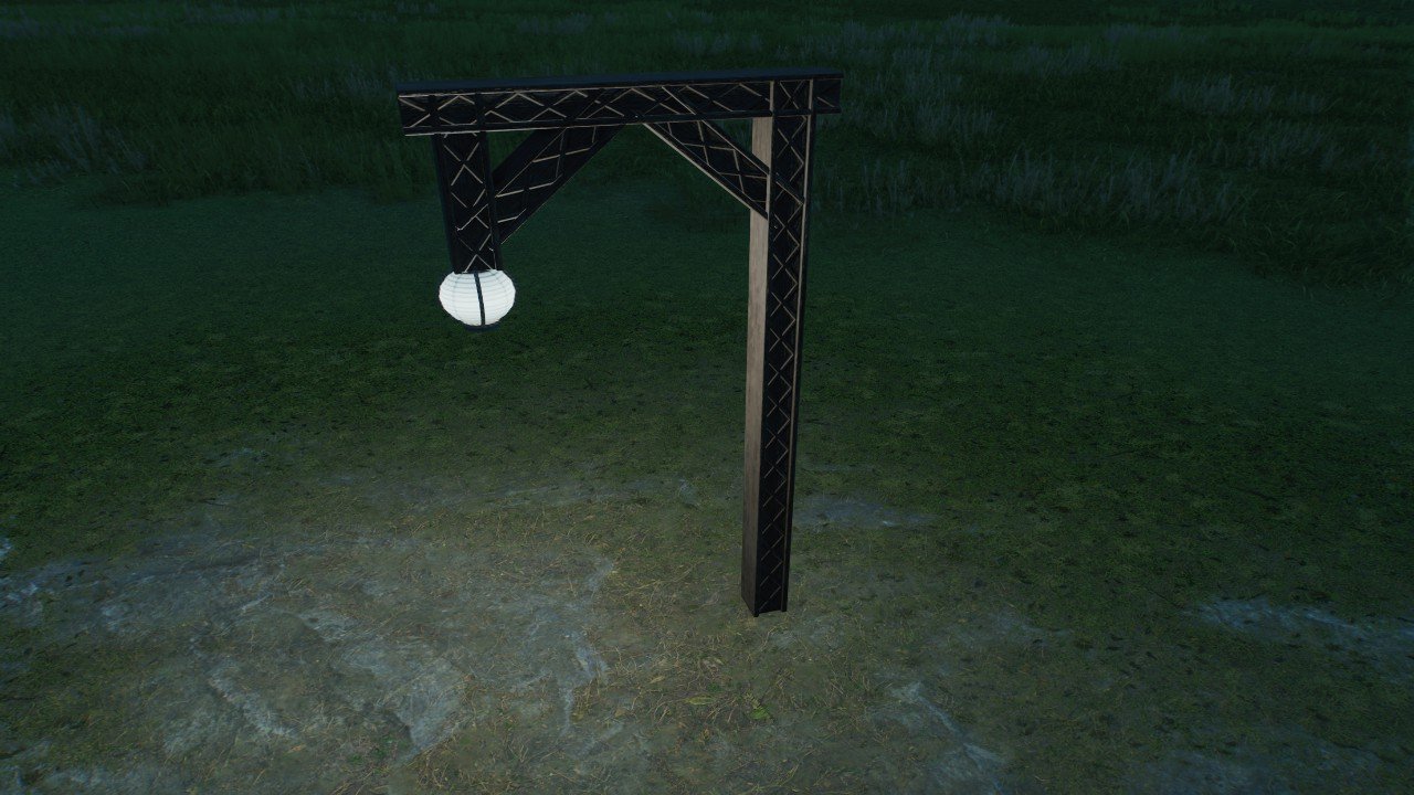 Woodland Style Lamppost - Workshop - Jurassic World Evolution 3