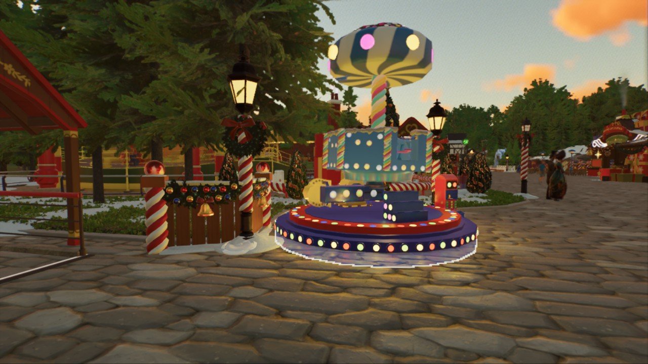 Candy Cane Carousel - Workshop - Planet Coaster 2