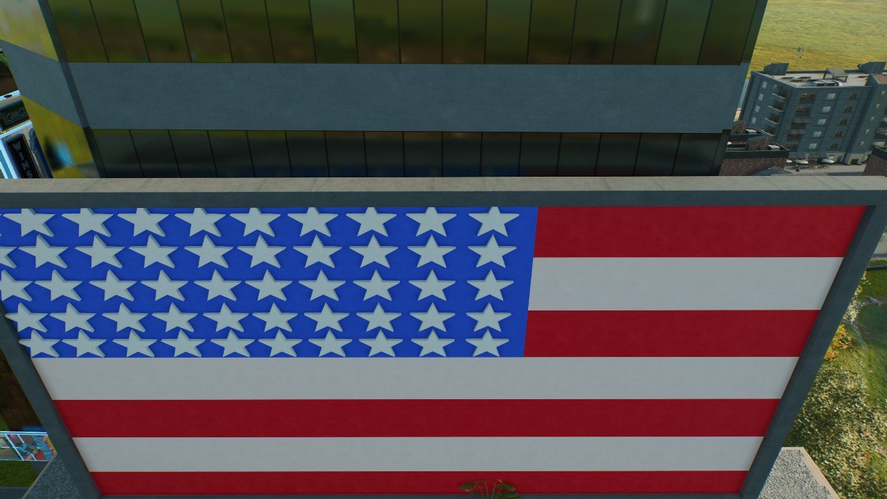 USA Flag - Workshop - Jurassic World Evolution 3