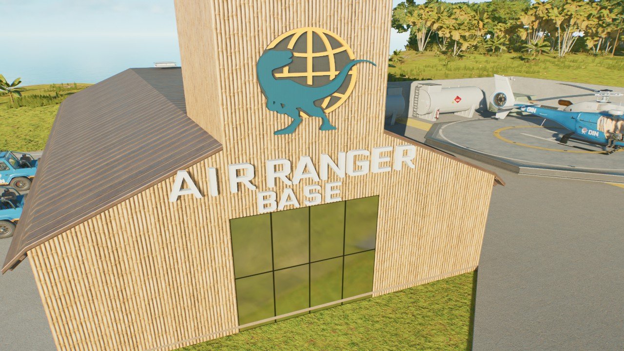 DIN - Air Ranger Base - Workshop - Jurassic World Evolution 3