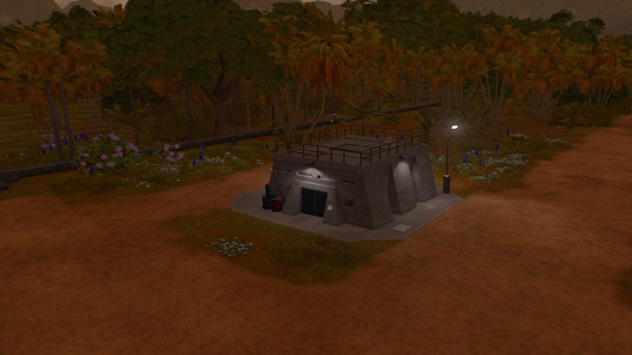 Jurassic Park - Paddock Supplies Bunker - Workshop - Jurassic World ...