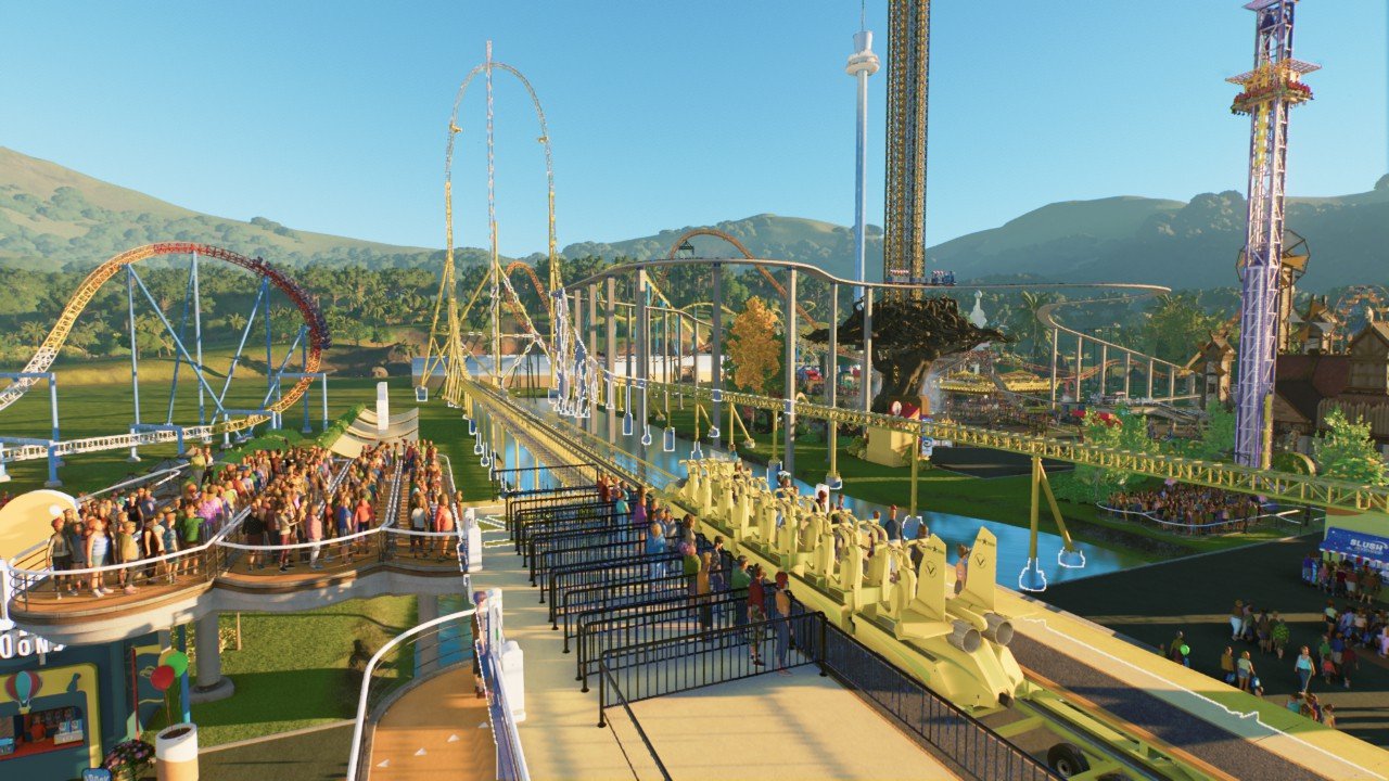 Yellow Coaster - Workshop - Planet Coaster 2