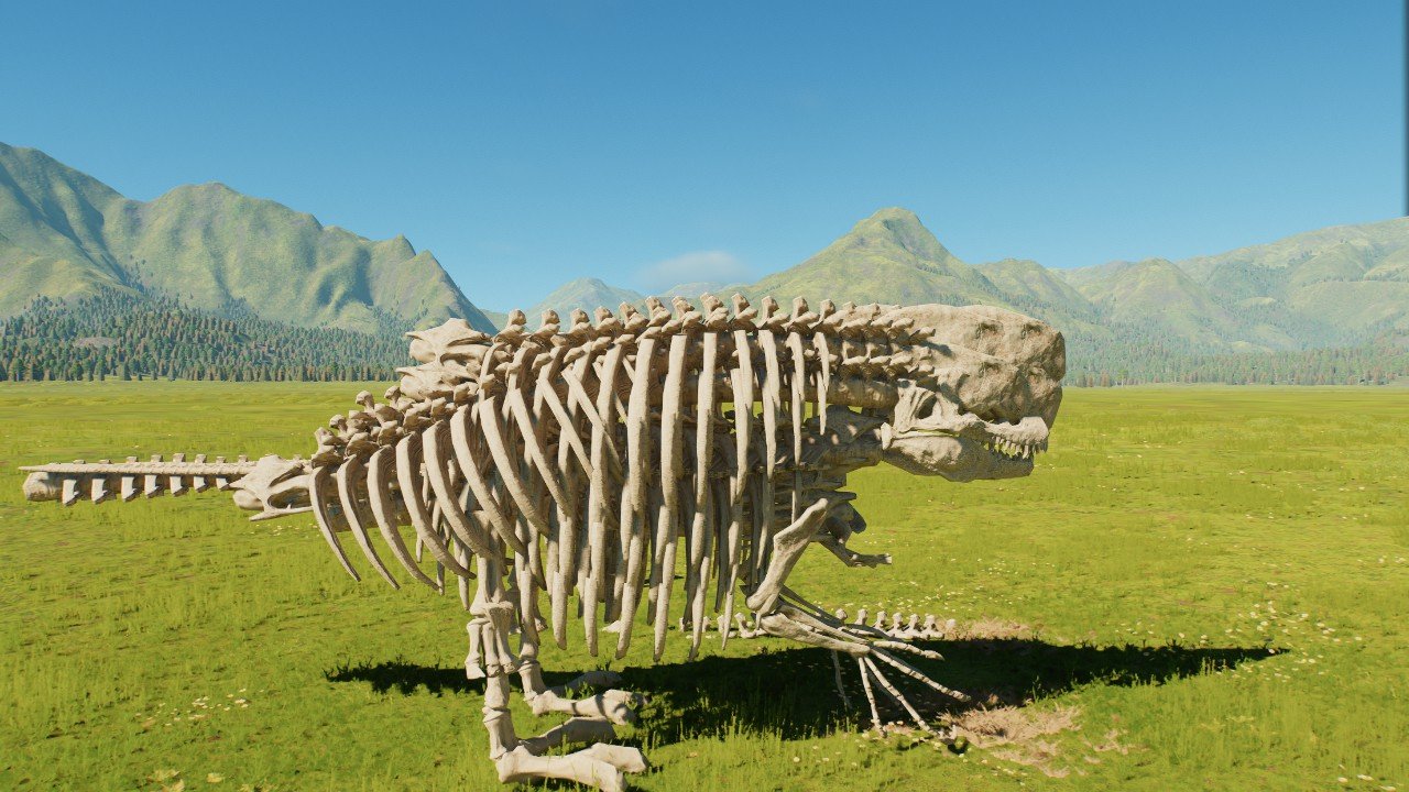 D rex skeleton - Workshop - Jurassic World Evolution 3