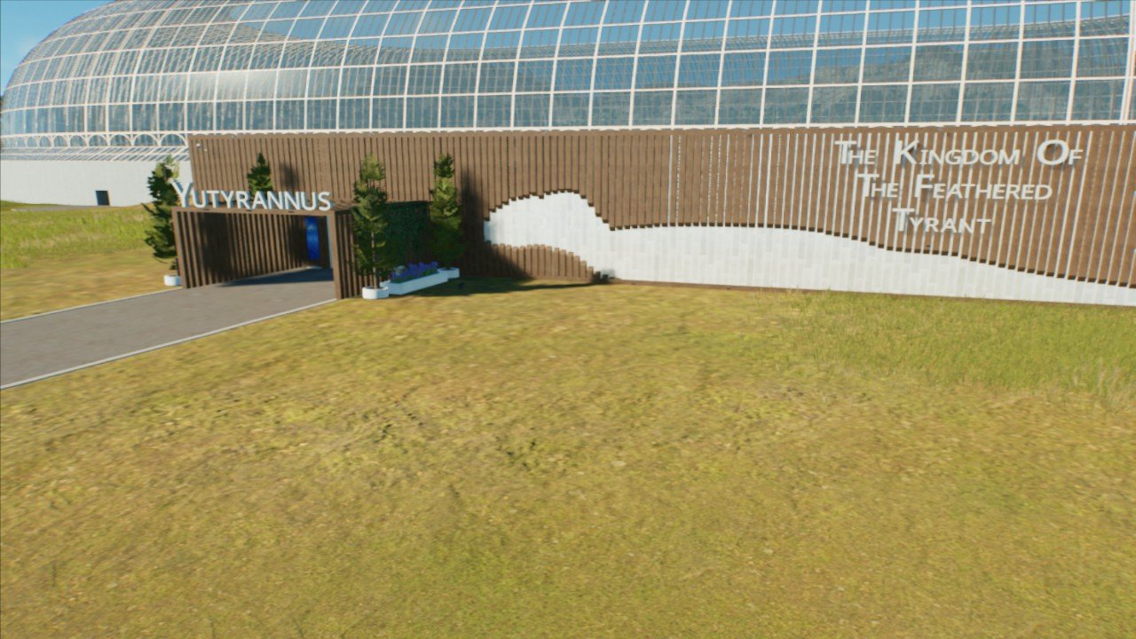 The Kingdom of the Feathered Tyrant Entrance - Workshop - Jurassic ...