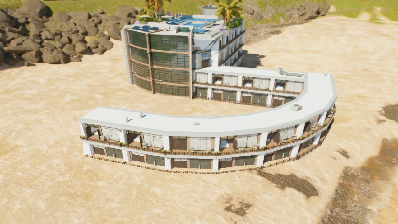 L'hotel large hotel - Workshop - Jurassic World Evolution 3
