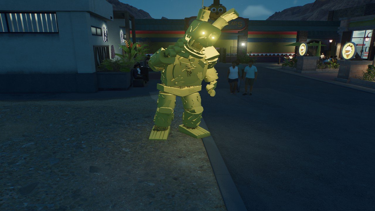 Gold Springtrap - Workshop - Jurassic World Evolution 3