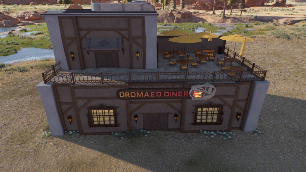 Small Badlands Food Amenity - Workshop - Jurassic World Evolution 3