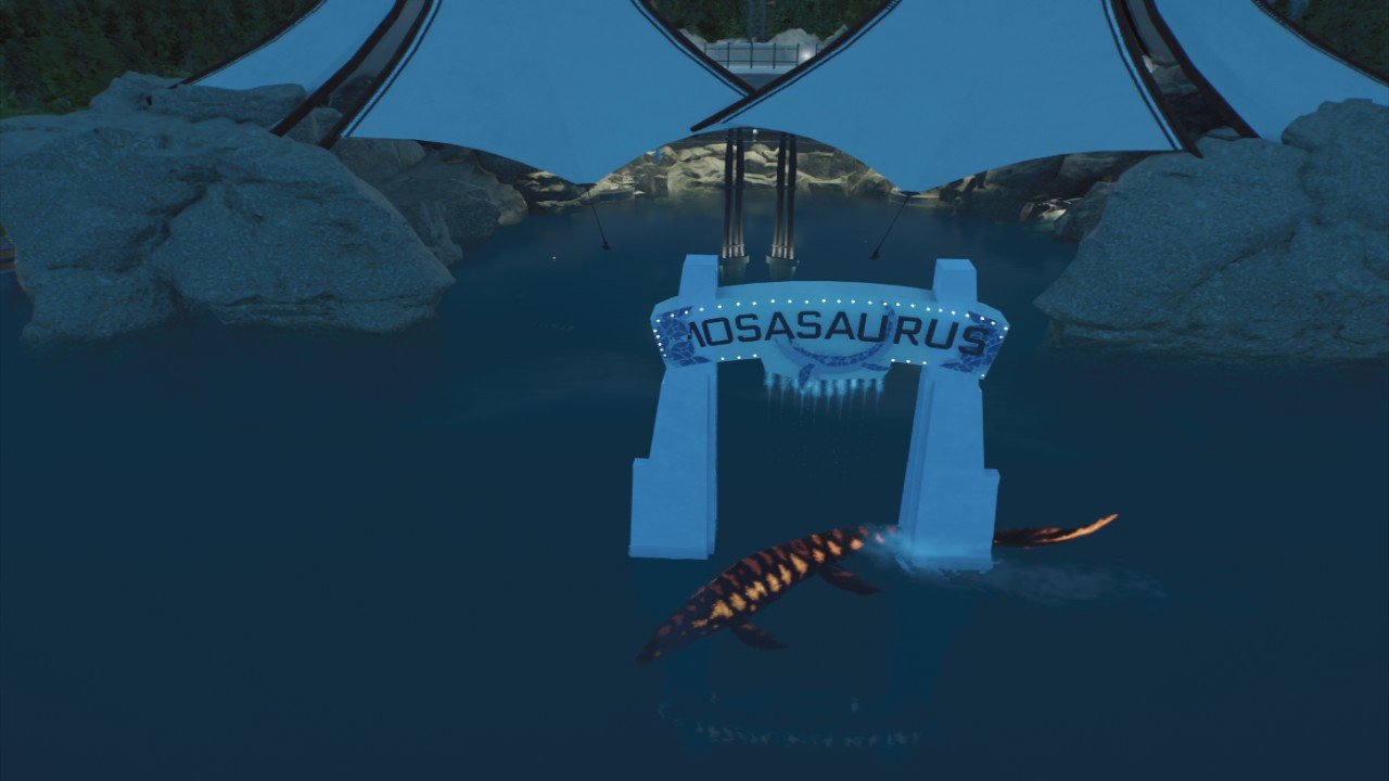 Mosasaurus Decor - Workshop - Jurassic World Evolution 3