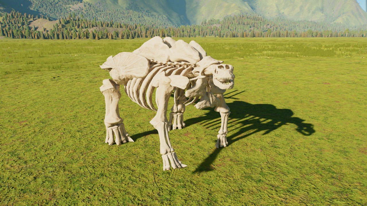 Stegosaurus skeleton - Workshop - Jurassic World Evolution 3