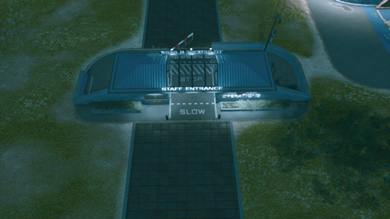 staff entrance - Workshop - Jurassic World Evolution 3