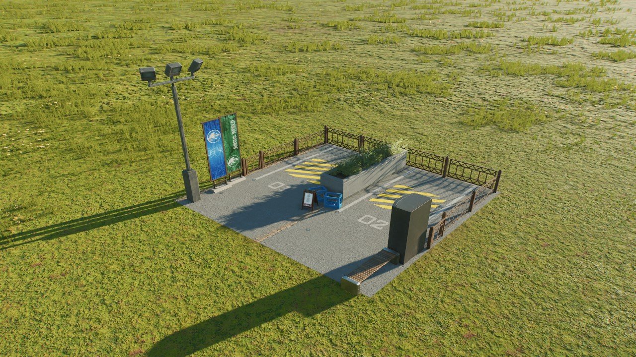 mini parking lot - Workshop - Jurassic World Evolution 3