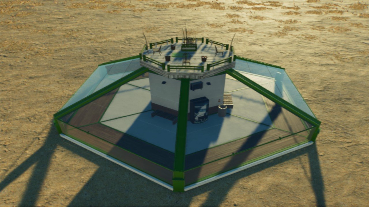 Spinoland Viewing Dome (Fishing) - Workshop - Jurassic World Evolution 3