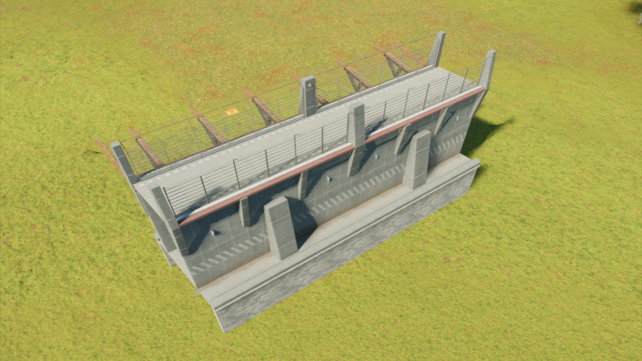 Ultra-High Security Paddock - Wall "A" - Workshop - Jurassic World ...