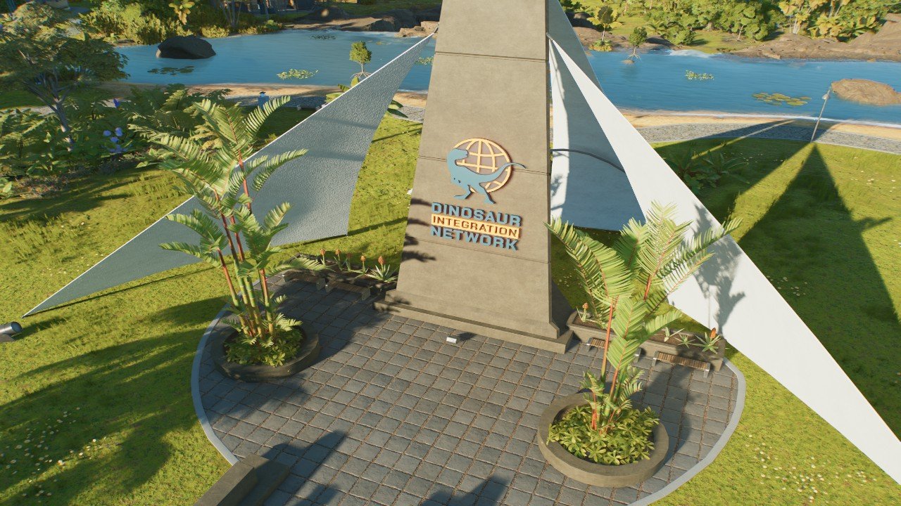 DIN sign - Workshop - Jurassic World Evolution 3