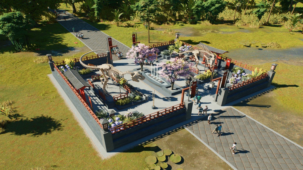 Asia - Fossil Garden - Workshop - Jurassic World Evolution 3