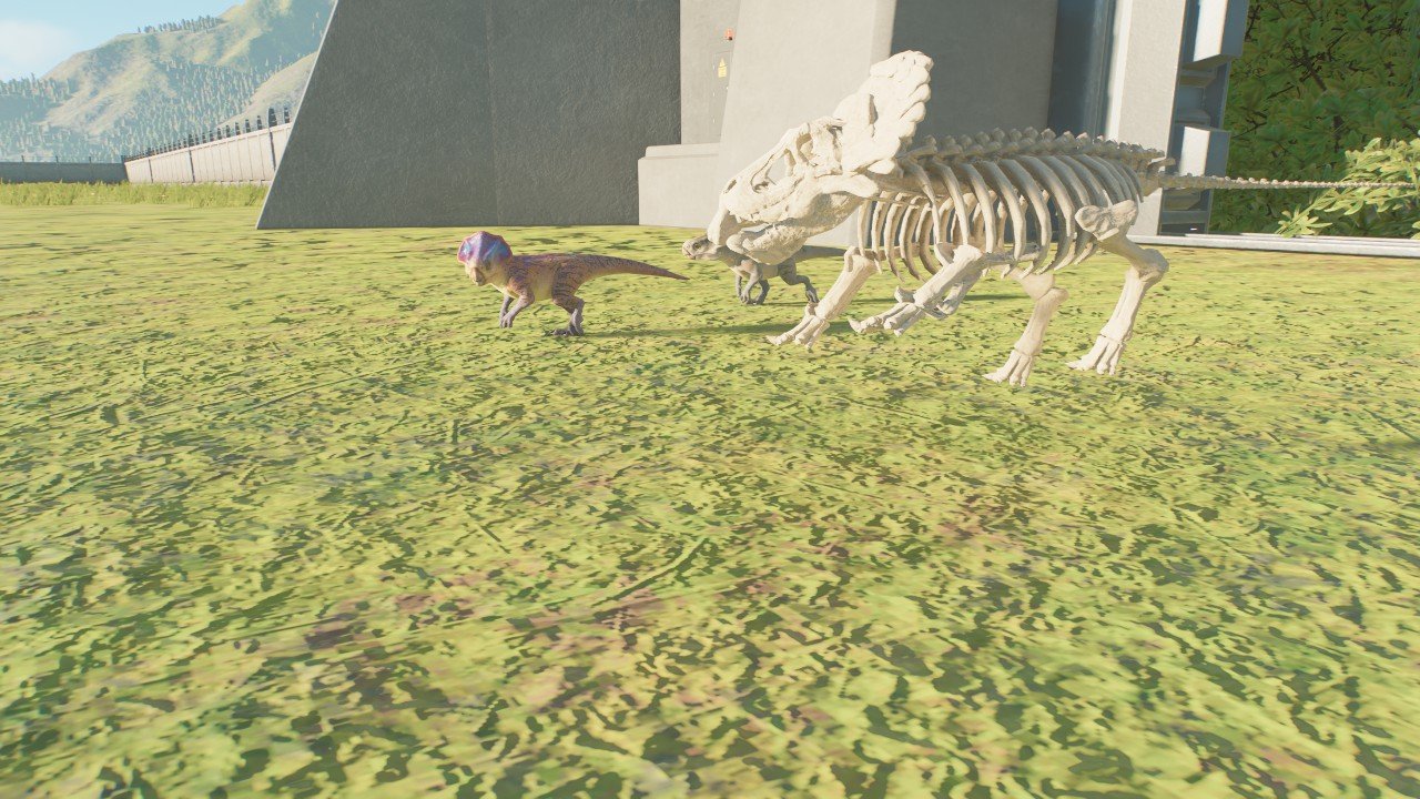 microceratus skeleton - Workshop - Jurassic World Evolution 3