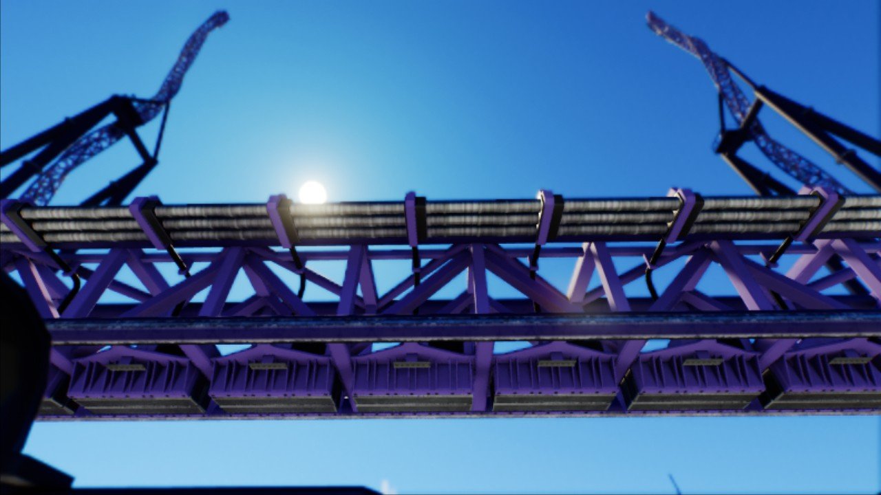 Suspended Catapult Coaster - Workshop - Planet Coaster 2