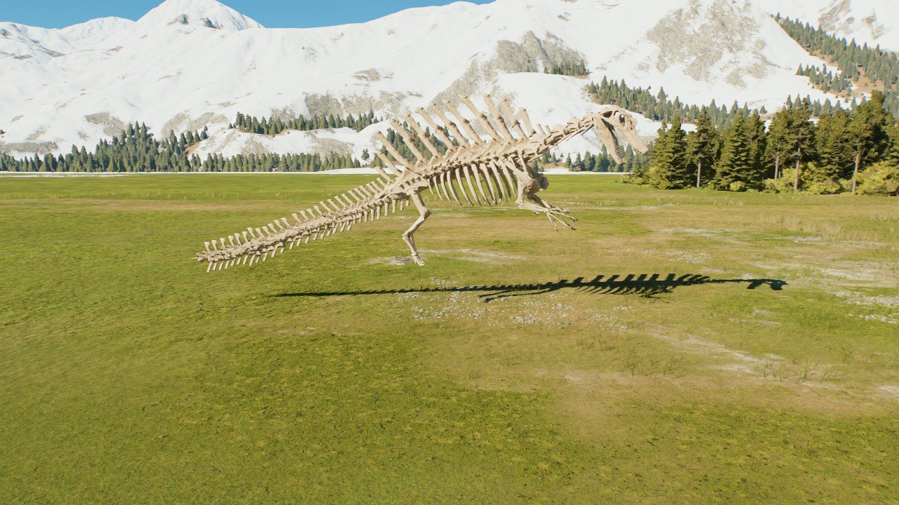 Paleo accurate spinosaurus skeleton - Workshop - Jurassic World Evolution 3