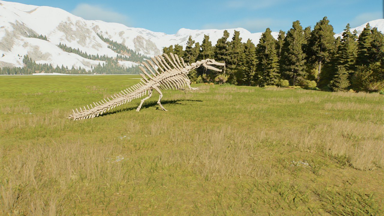 Paleo accurate spinosaurus skeleton pose 3 - Workshop - Jurassic World ...