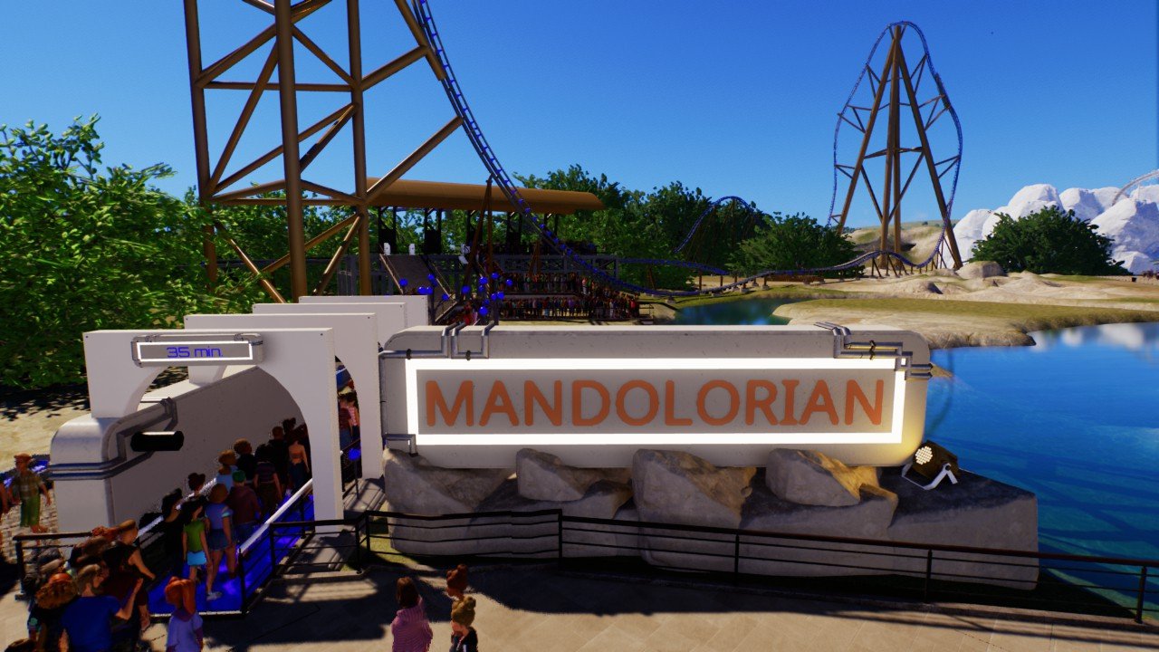 Mandolorian - Workshop - Planet Coaster 2