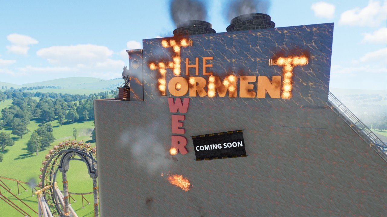 THE TORMENT TOWER ( Coming Soon ) - Workshop - Planet Coaster 2