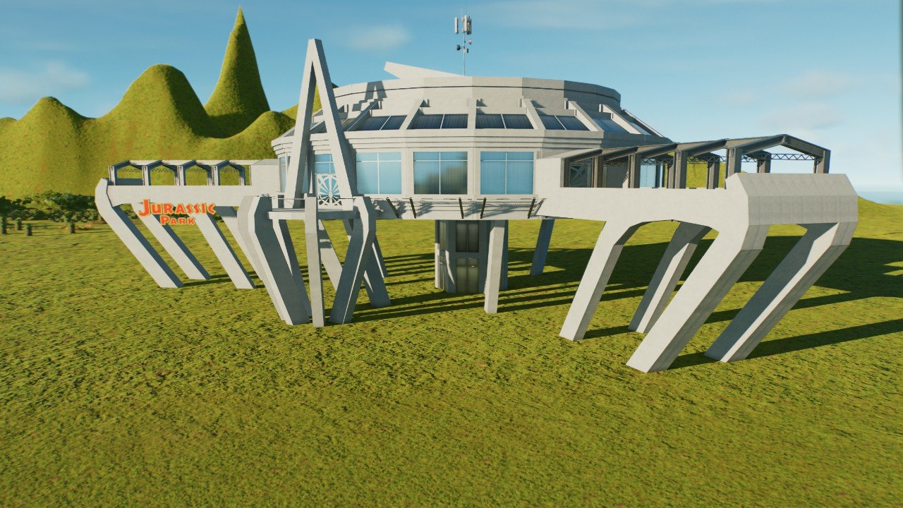 Jurassic Park visitors aviary - Workshop - Jurassic World Evolution 3